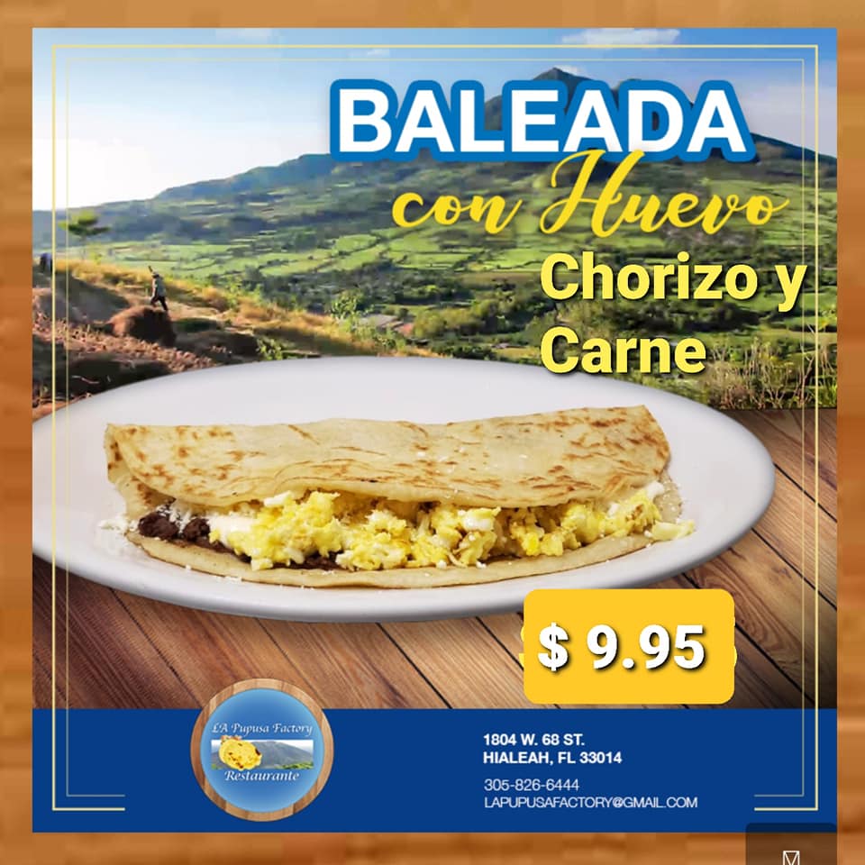 Baleadas Hondureñas – La Pupusa Factory